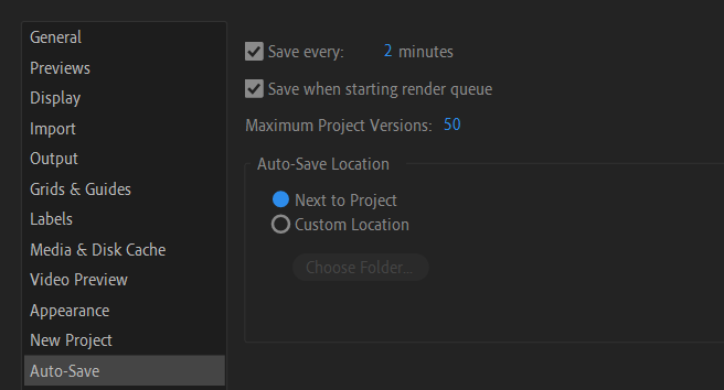 Preferences | amv.tools